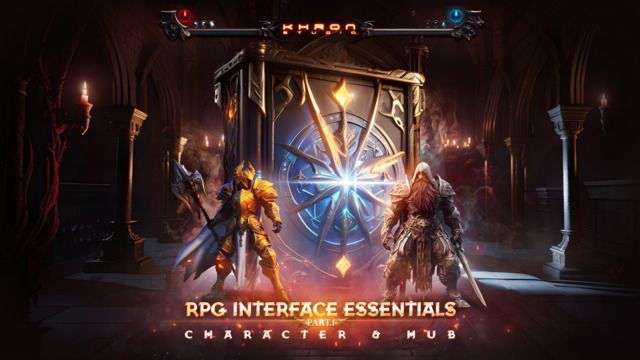 RPG Interface Essentials - Character & HUB - a premium asset pack to build games with GDevelop ...